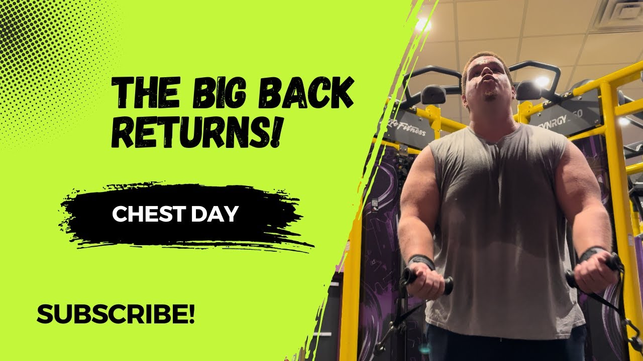 IM BACK BABY! Quick Little Chest Workout - YouTube