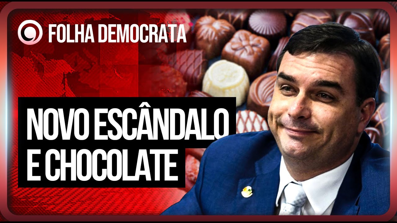 FLÁVIO BOLSONARO envolve LOJA DE CHOCOLATES em NOVO ESCÂNDALO - YouTube