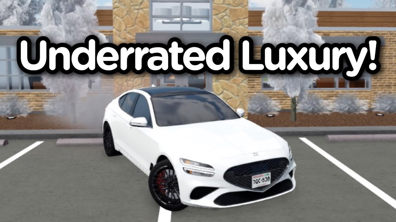 UNDERRATED Luxury Sedan in GV! - Roblox Greenville - YouTube