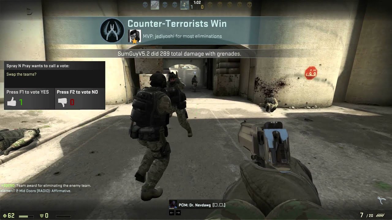 PC 1080p | CS: Global Offensive Beta 32 Player Gameplay - YouTube