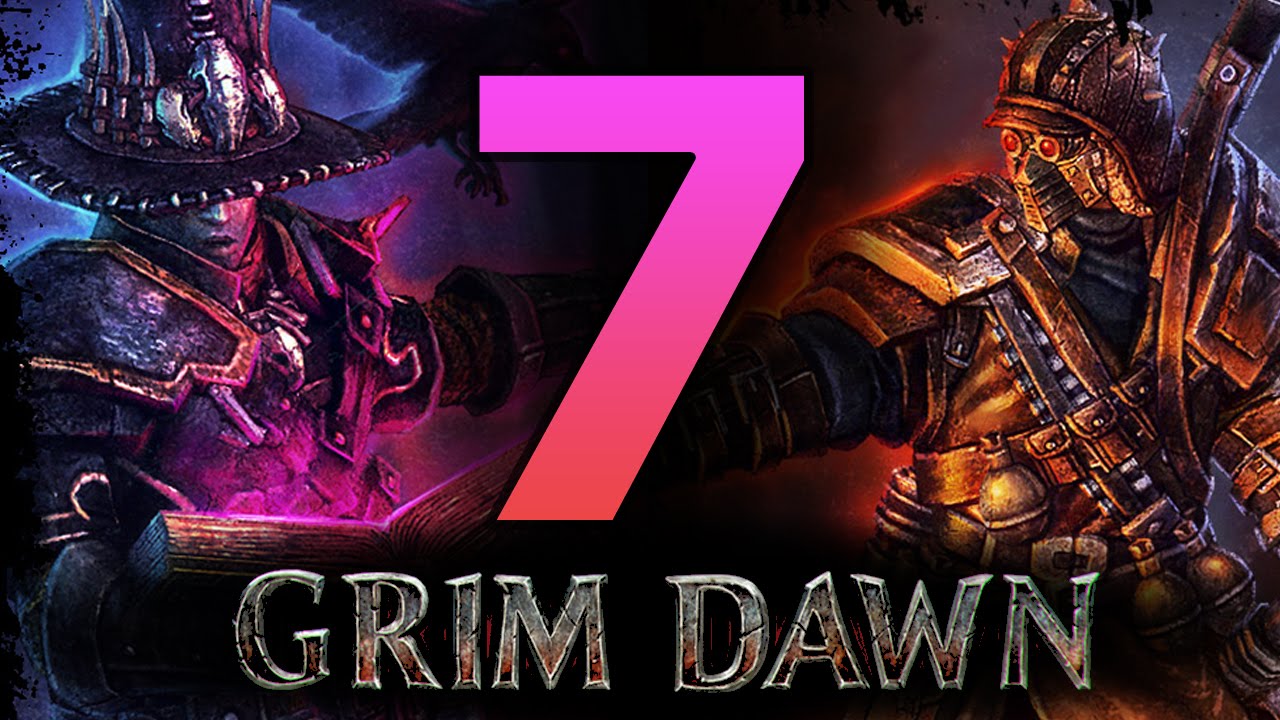 Grim Dawn 7 - Milton Hart and a Random Cave - YouTube