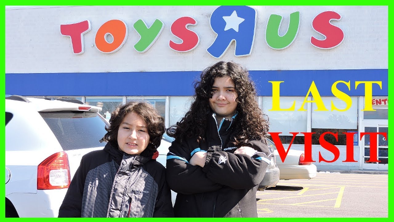 Toys R us last visit - Bye Hope you come back!! - YouTube