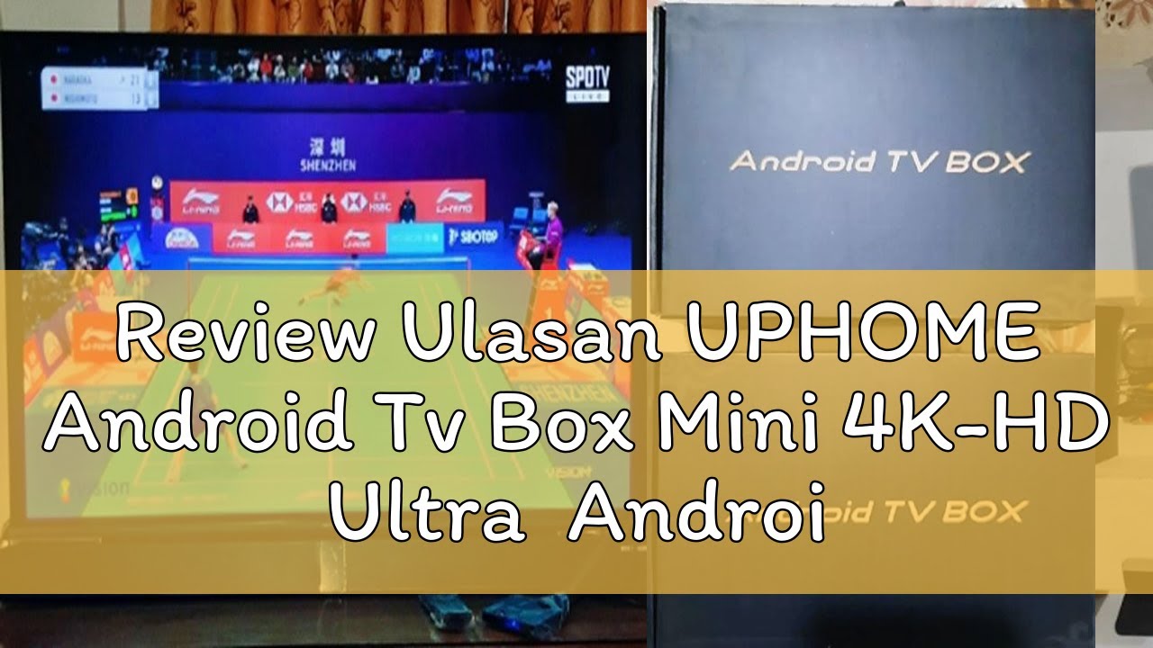 Review Ulasan UPHOME Android Tv Box Mini 4K-HD Ultra Android 13 Ram 1/2/4GB Rom 8/16/32GB WIFI 2 ...