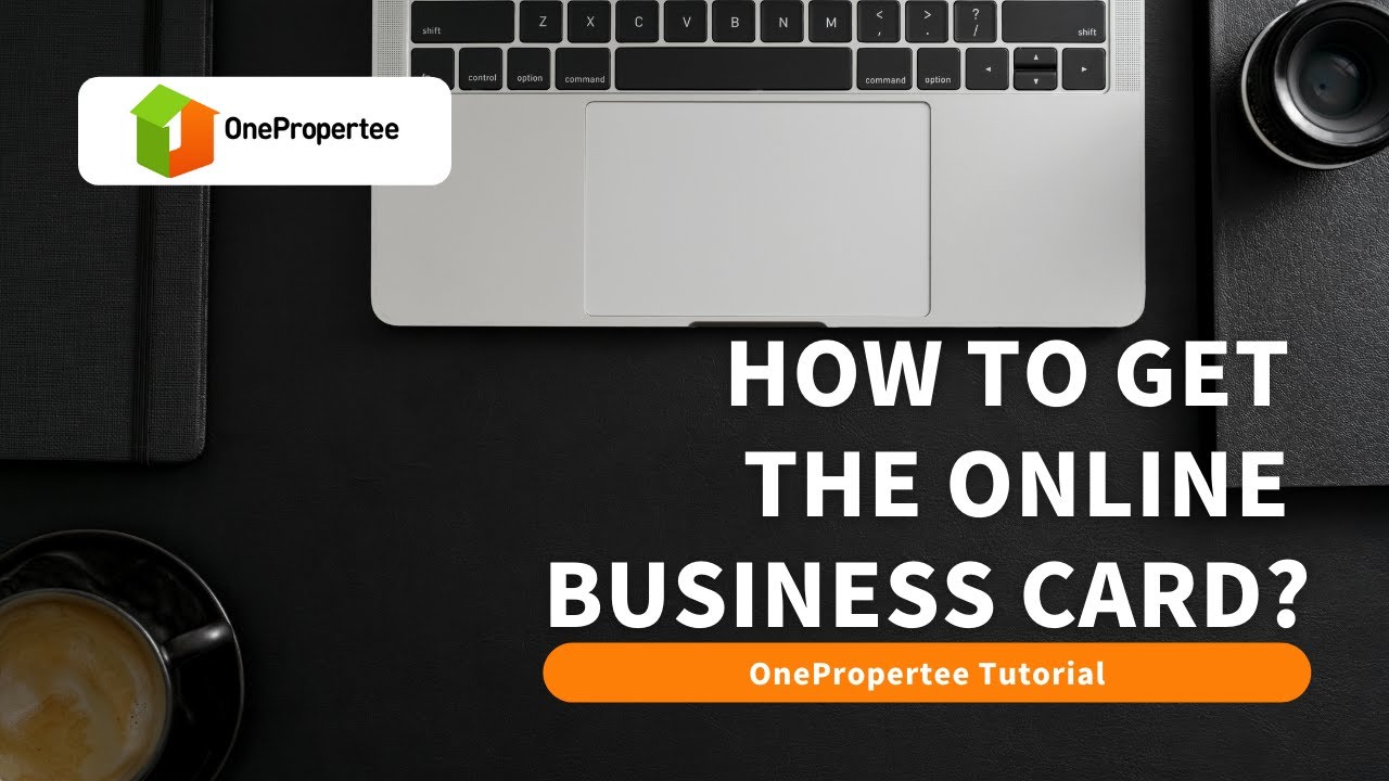 OnePropertee Tutorial: How to Get your Online Business Card on OnePropertee - YouTube