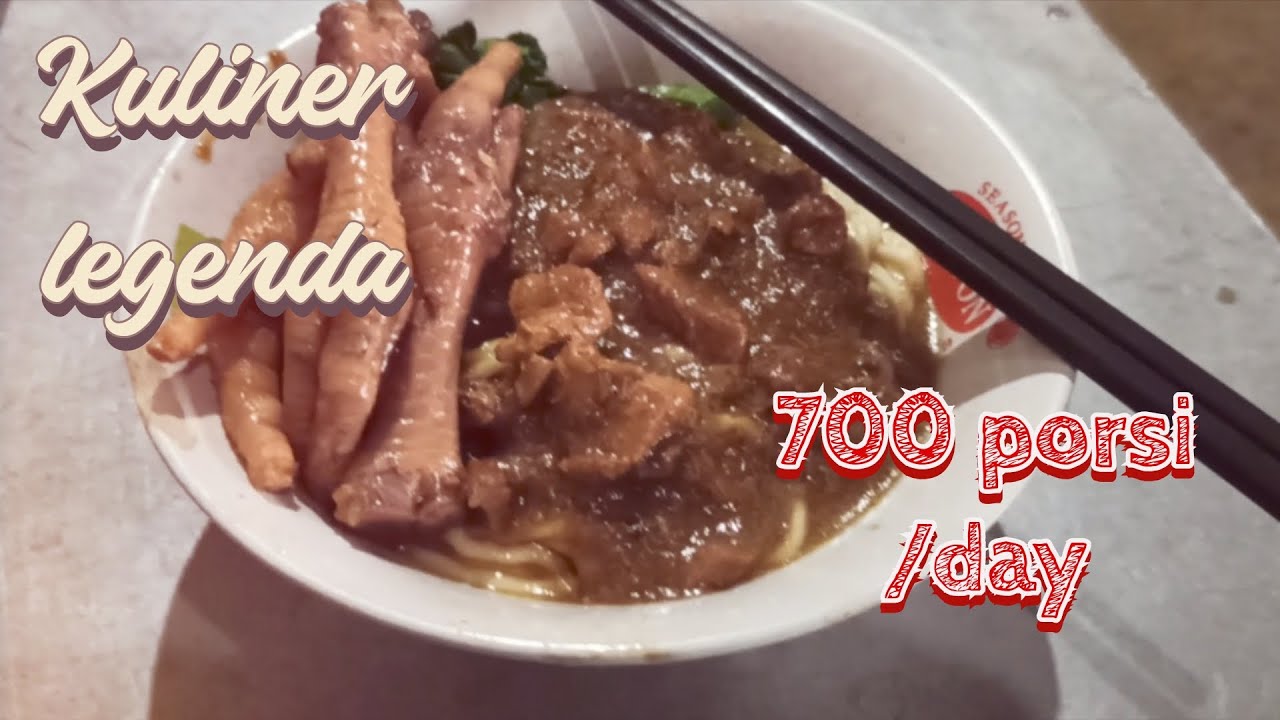 Kuliner Mie Ayam Tumini - YouTube
