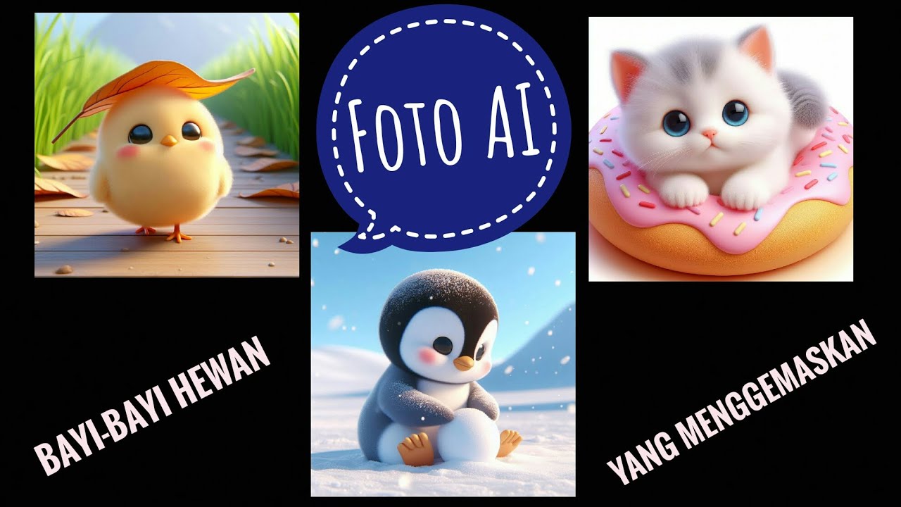 Foto Ai Bayi Hewan Yang Menggemaskan #ai #bing #bingimagecreator # ...