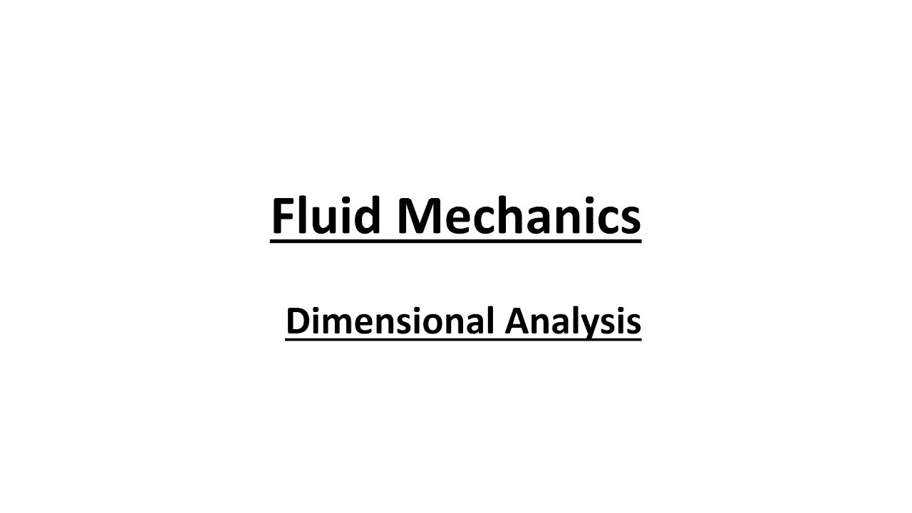 Dimensional Analysis Fluid Mechanics GATE CIVIL ENGG YouTube dimensional-analysis-fluid-mechanics-gate-civil-engg-youtube