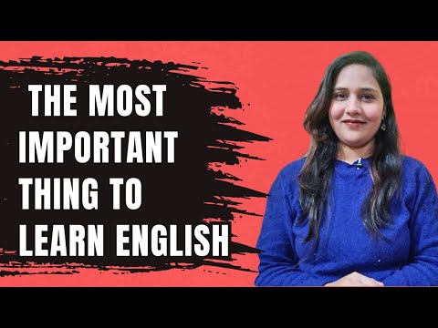 Most Important Things to Learn English | Guide to Learn English | How ...