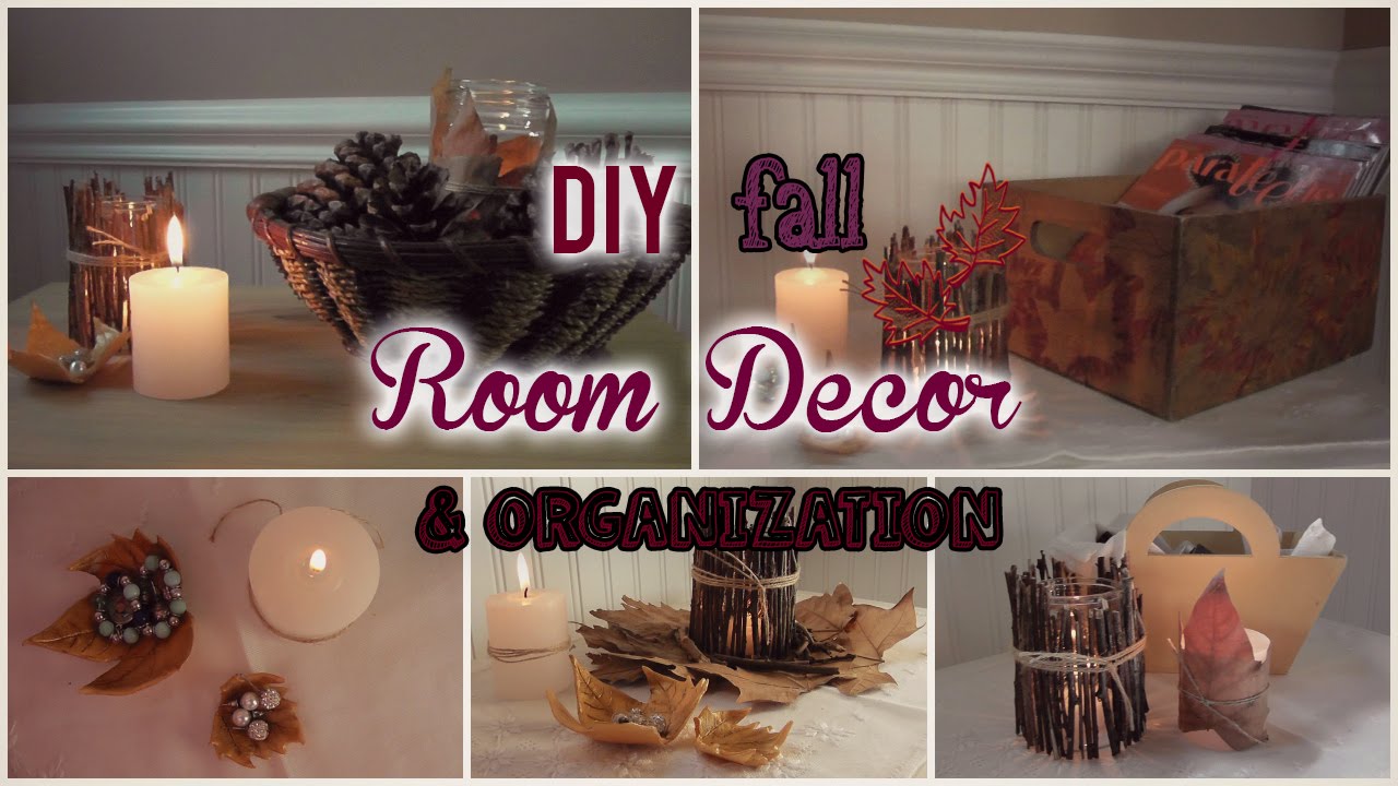 Diy fall Room Decor & Organization + SALUDOS - YouTube