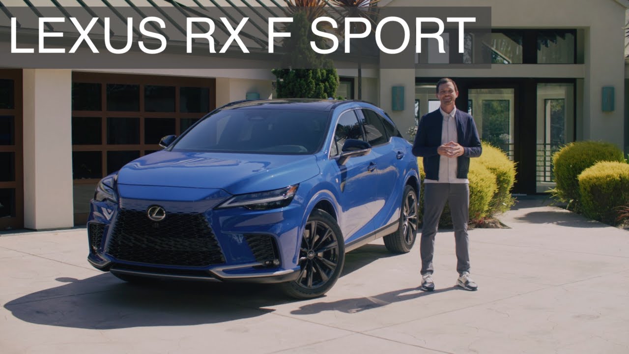 2023 Lexus RX F Sport - YouTube