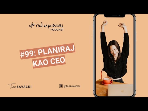 Planiraj kao CEO u svom biznisu | #radimposvom