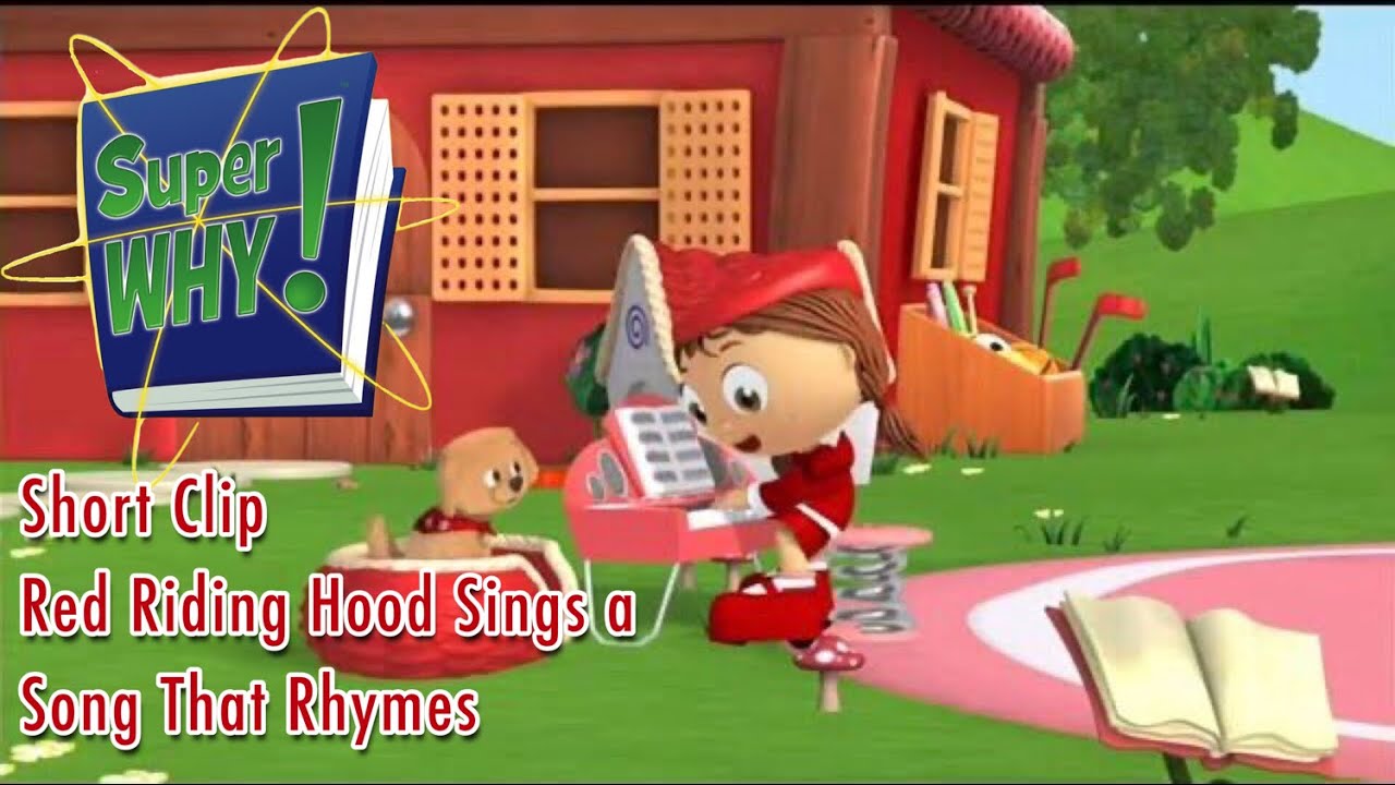 Super Why Short Clip in 4K Red Riding Hood Sings a Song That Rhymes ...
