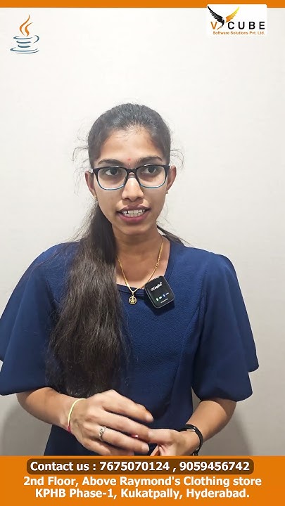 Java student review | V Cube | Best Java coaching institutes in ...