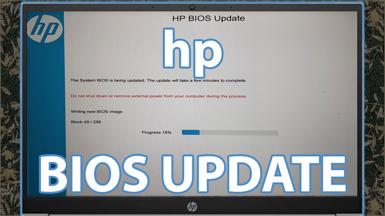 Bios Update nasıl yapılır [HP] Ve diğer modeller 2023 Güncel - YouTube