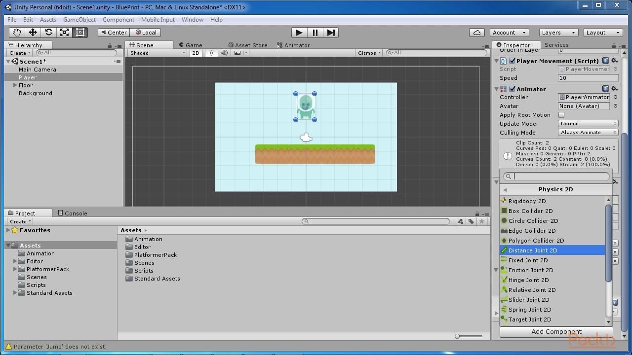 Unity 5.x Game Development Projects : 2D Physics | packtpub.com - YouTube