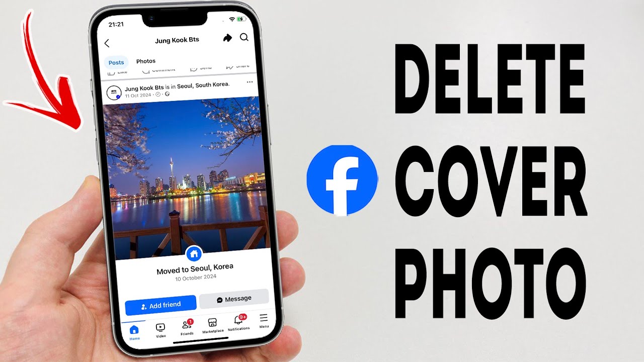 How To Delete Cover Photo On Facebook - Full Guide - YouTube