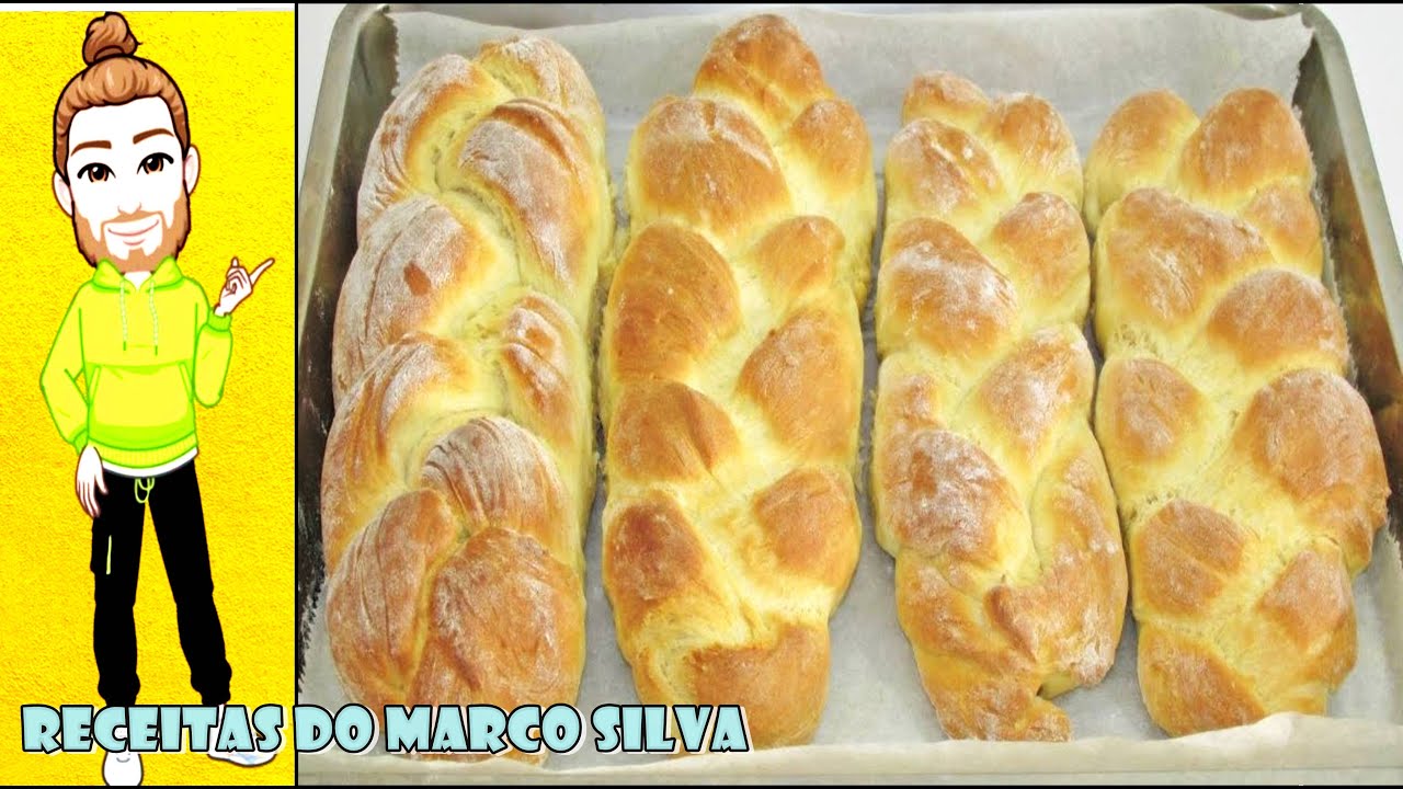 receita pão frances trançado caseiro saiba como se faz (canal chantilly ...
