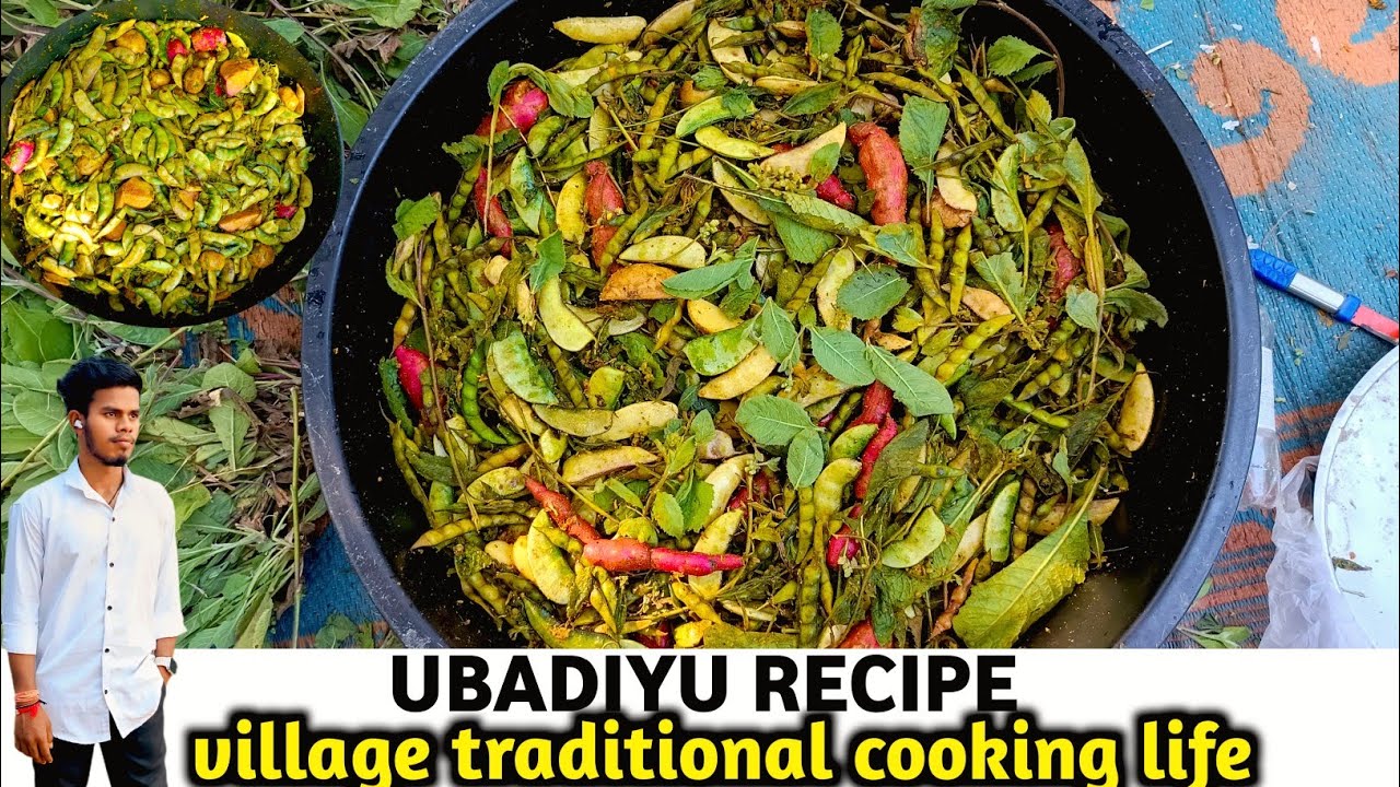 Traditional village cooking | Valsad famous ubadiyu | Matla umbadiyu ...