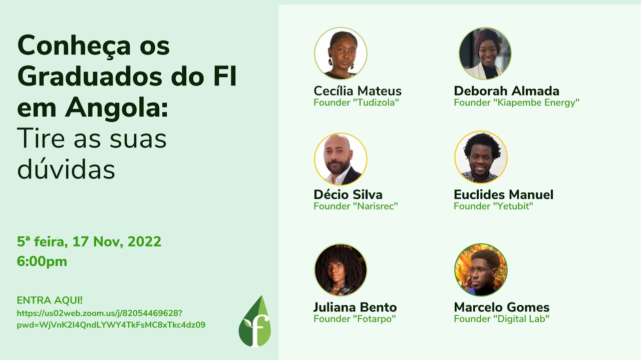 Conheça os Graduados do Founder Institute em Angola e tire suas dúvidas ...
