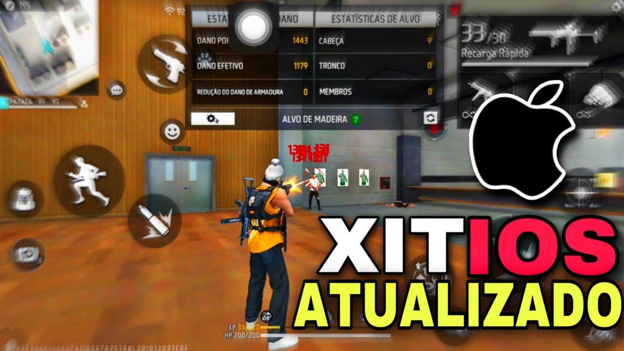 XIT IOS IPA ATUALIZADO🔥 XIT FREE FIRE ANTBAN CONTANDO TODOS OS DANOS ...