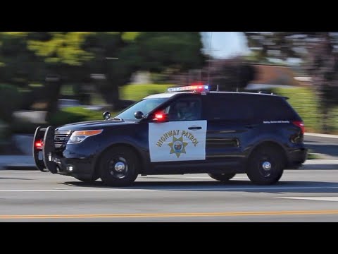 Large Response! CHP, Fire Trucks, CalFire and AMR Responding to a ...