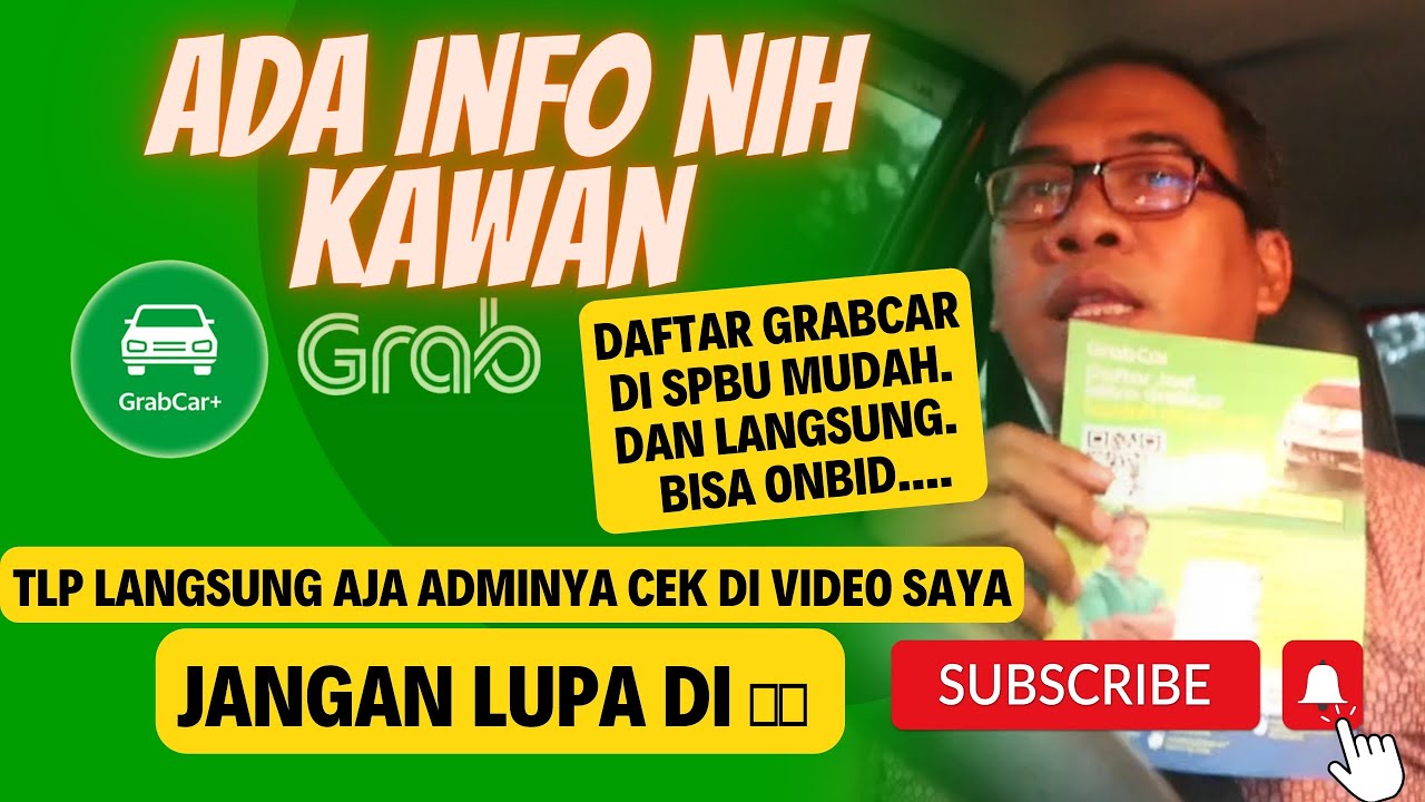 Daftar Grabcar Lebih Mudah di Booth - YouTube
