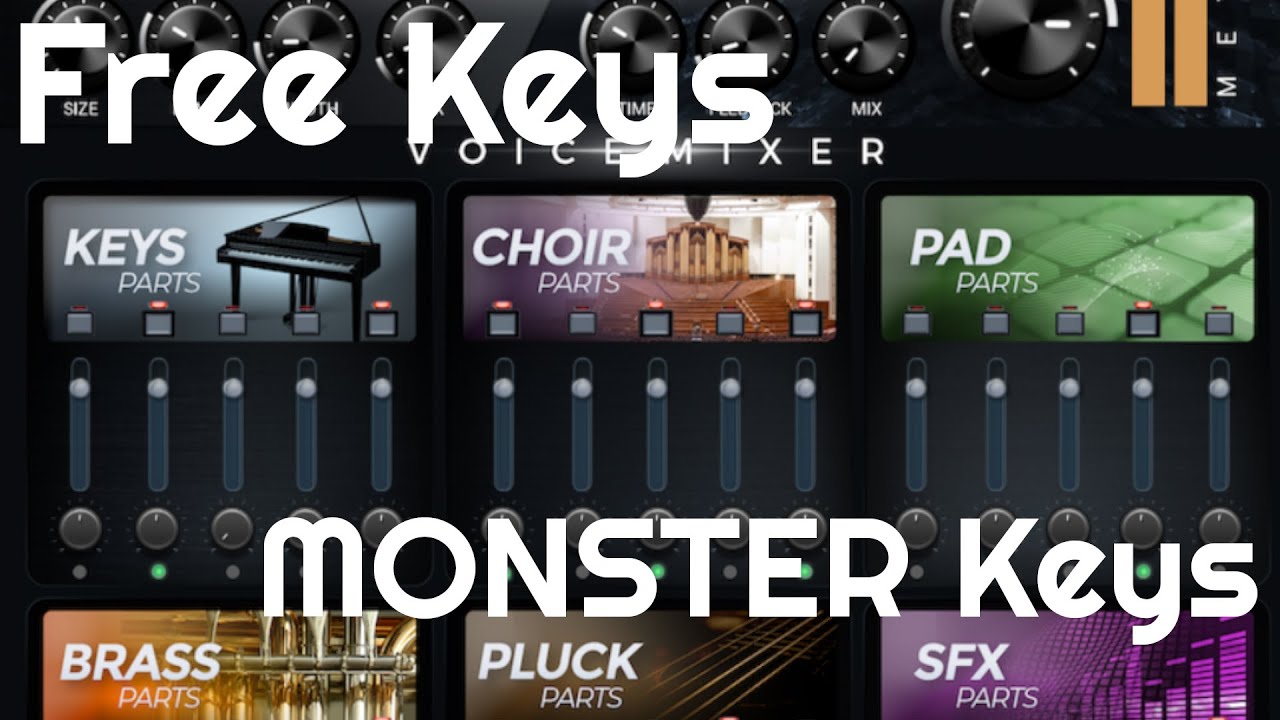 Free Keys - MONSTER Keys by Agus Hardiman (No Talking) - YouTube
