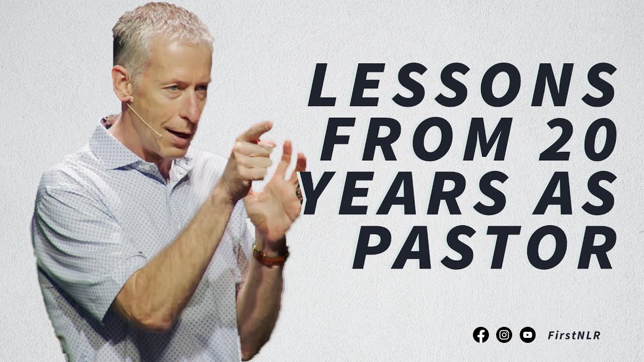 Life Lessons from 20 Years as Pastor - YouTube