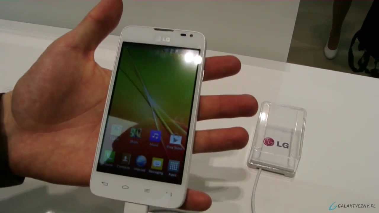 Przegląd i prezentacja LG L65 L Series III dual SIM na MWC 2014 - YouTube