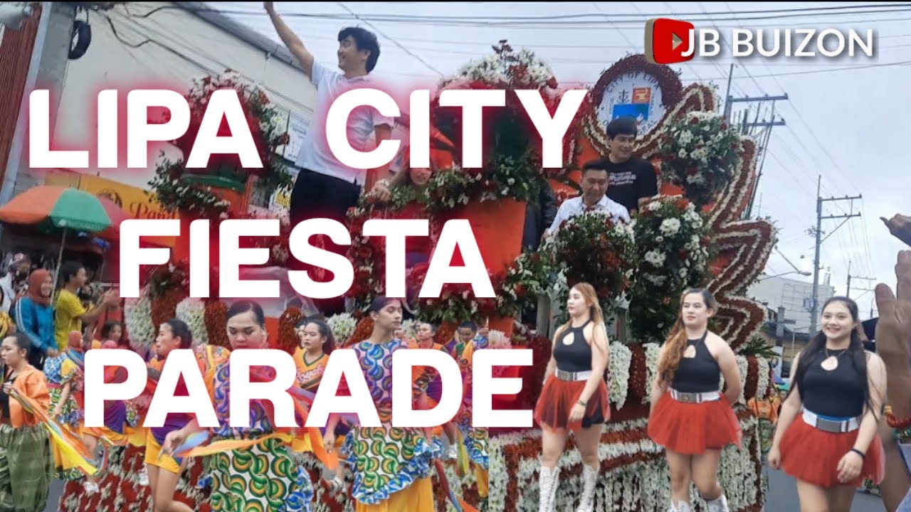 LIPA CITY FIESTA PARADE | JB BUIZON - YouTube