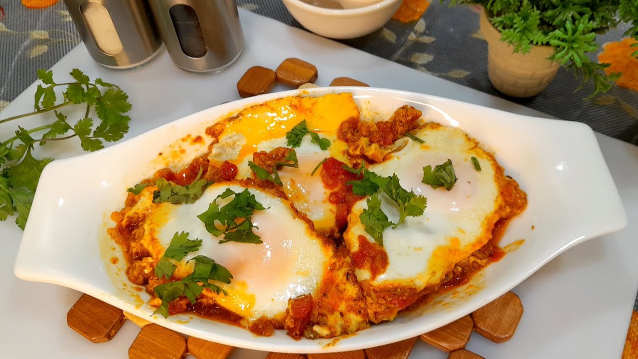 shakshuka | breakfast recipe | so easy to make | by flavourful evenings ...