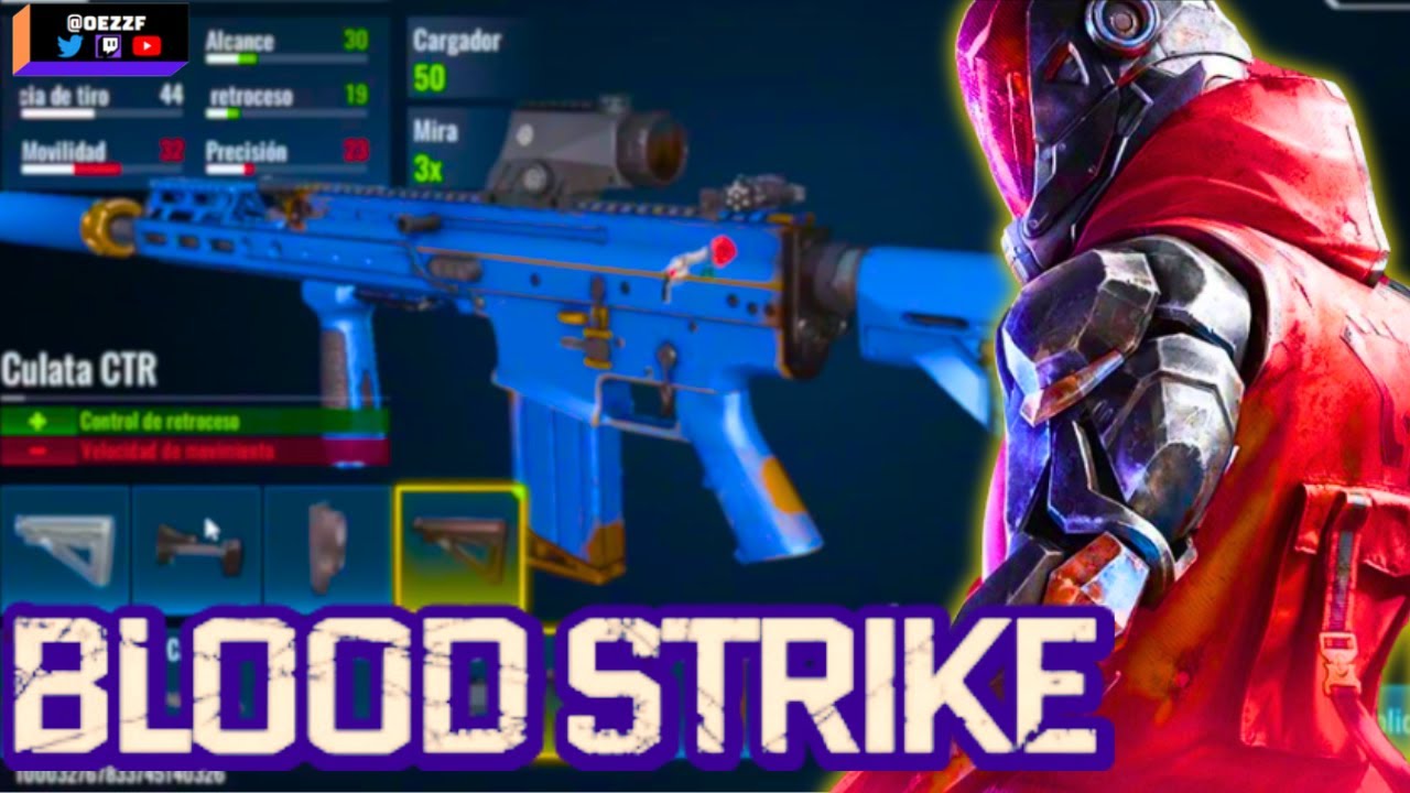 BLOOD STRIKE|LA MEJOR CLASE PARA LA SCAR. - YouTube