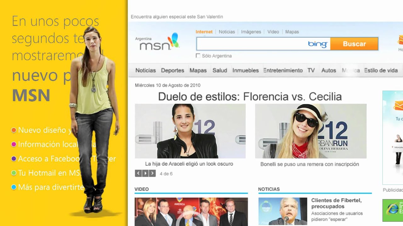 Nuevo Portal MSN - Tutorial - YouTube