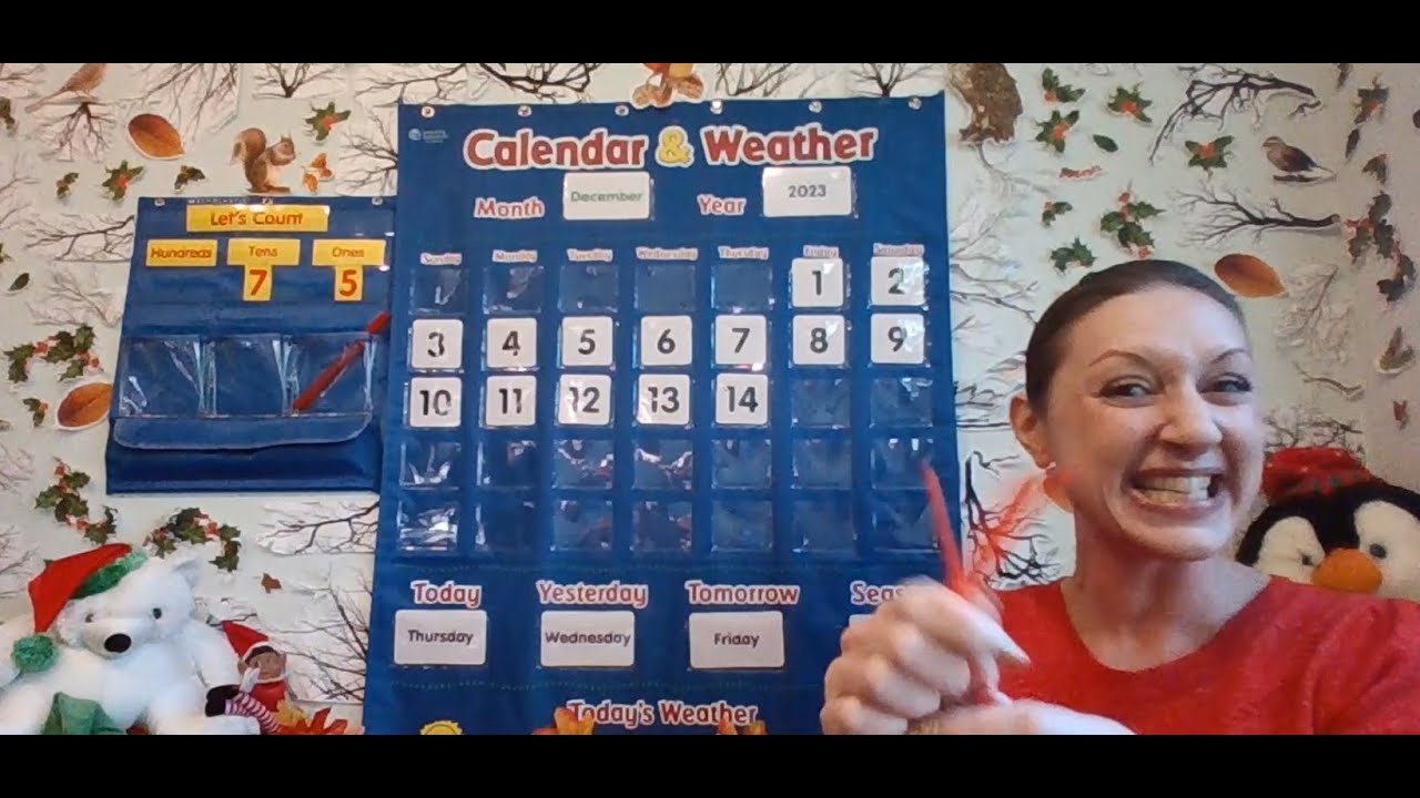 Calendar and Weather Dec. 14, 2023 - YouTube