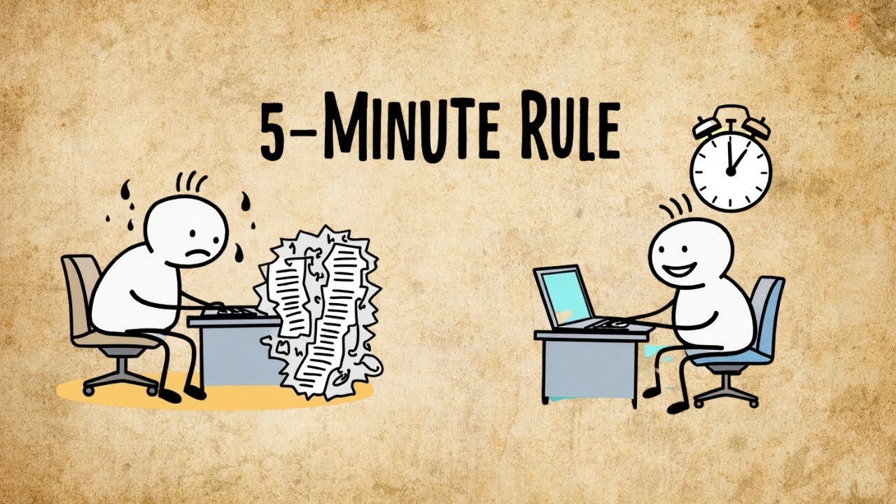 The 5-Minute Rule: How to Beat Procrastination Instantly! - YouTube