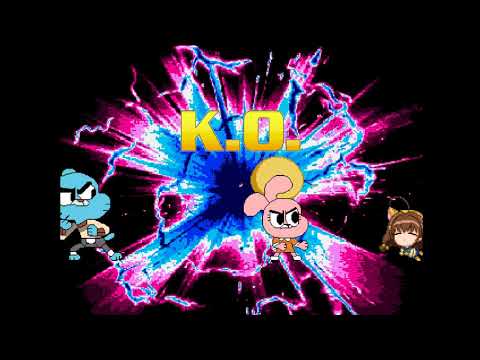 MUGEN - Gumball & Anais VS Dejiko & Puchiko