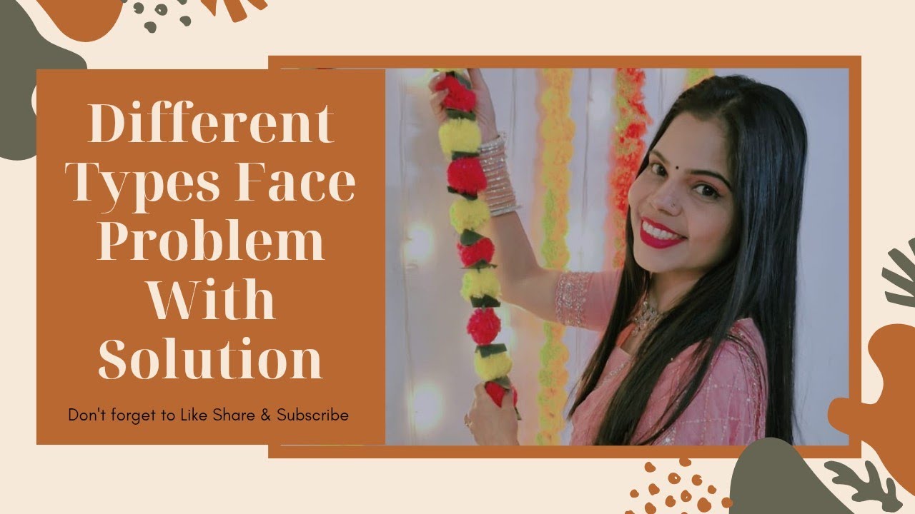 #Skin care || Different types of Face skin Problems with their Solution ...