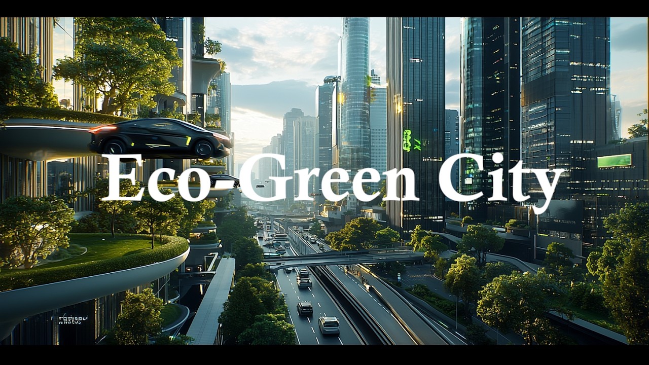 Creating AI Fashion Mega-City Part 10 - Eco-Green District of AIFMA AI ...