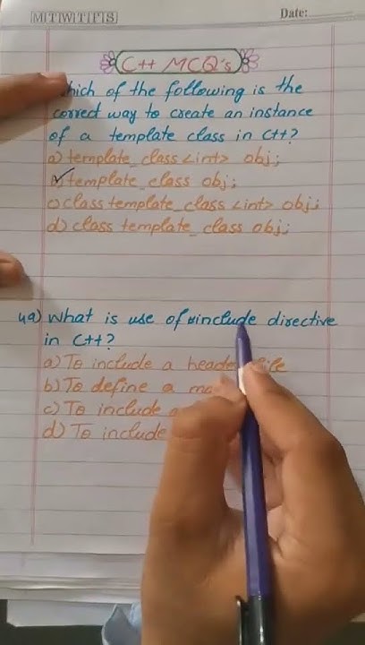 C++ Programming MCQ's Part23 #programminglanguage #codinglover #coderslife #neet - YouTube