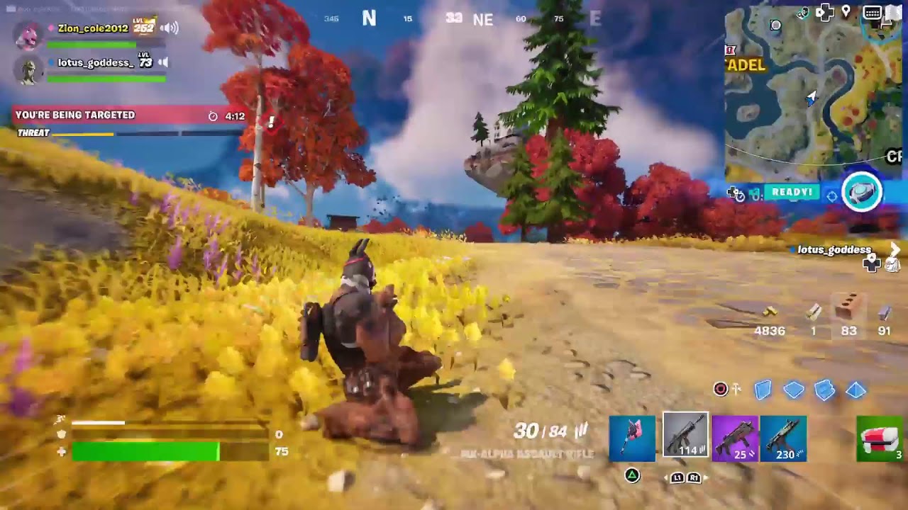 Fortnight game play - YouTube