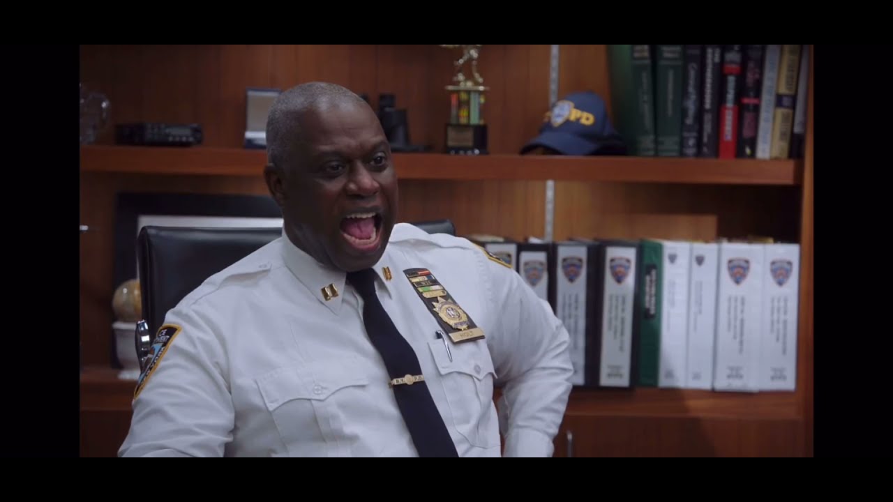 Brooklyn 99 - Captain Holt swearing - YouTube
