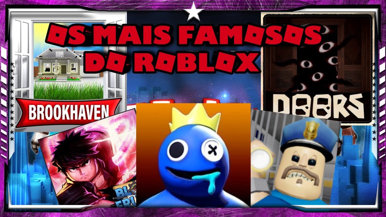 Jogando os 5 jogos mais famosos do Roblox!!!! - YouTube