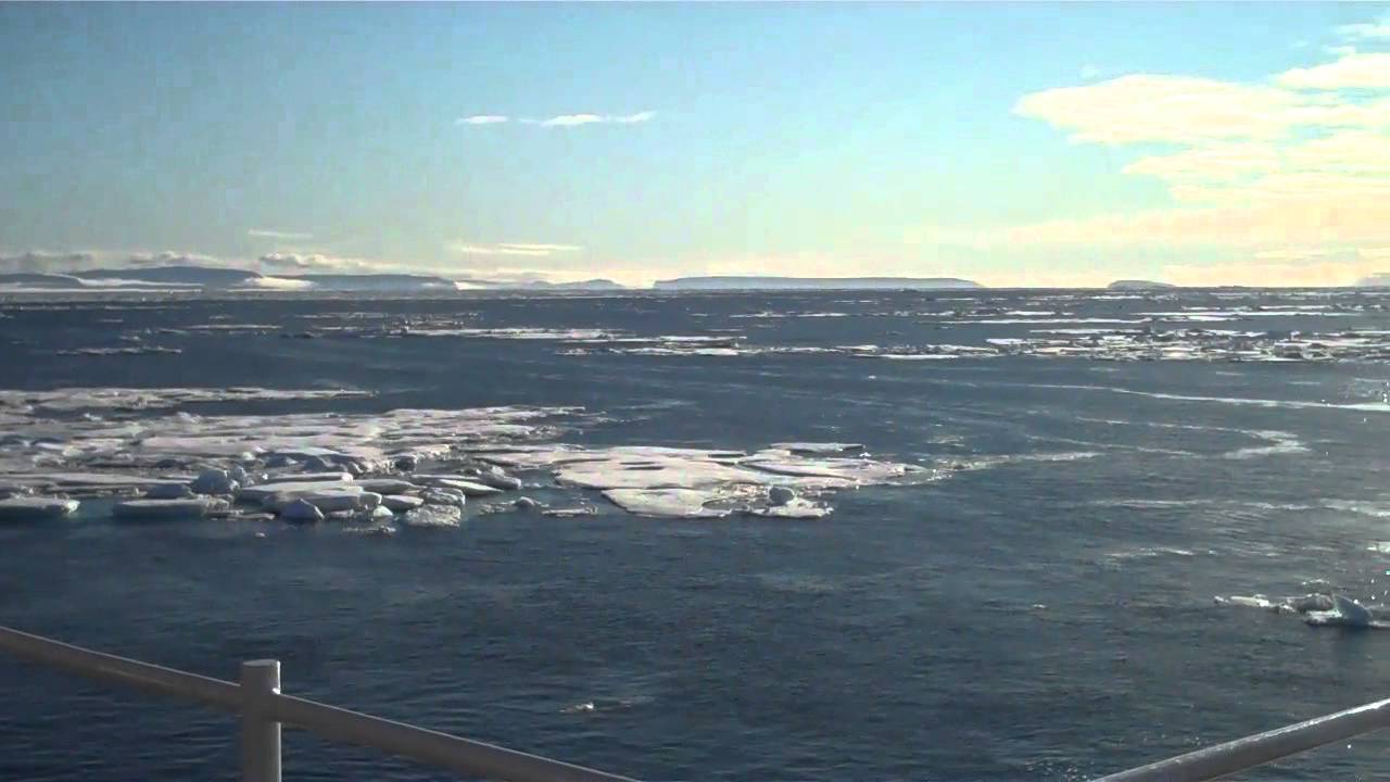 Northern most point a buoy tender has gone - YouTube