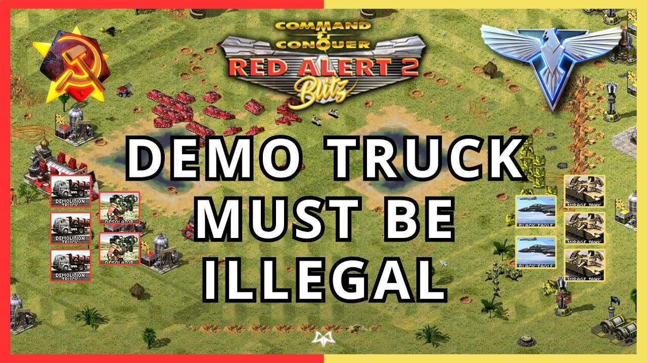 🚚 DEMO TRUCKS SHOULD BE ILLEGAL - RED ALERT 2 BLITZ - Demo Truck are ...