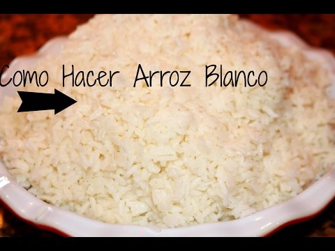 Perfect fluffy white rice - YouTube