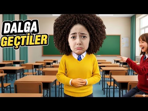 OKULDA ESMA'NIN SAÇIYLA DALGA GEÇTİLER!! ESMA ÇOK AĞLADI ANNESİ SAÇLARINI ÇOK GÜZEL YAPTI