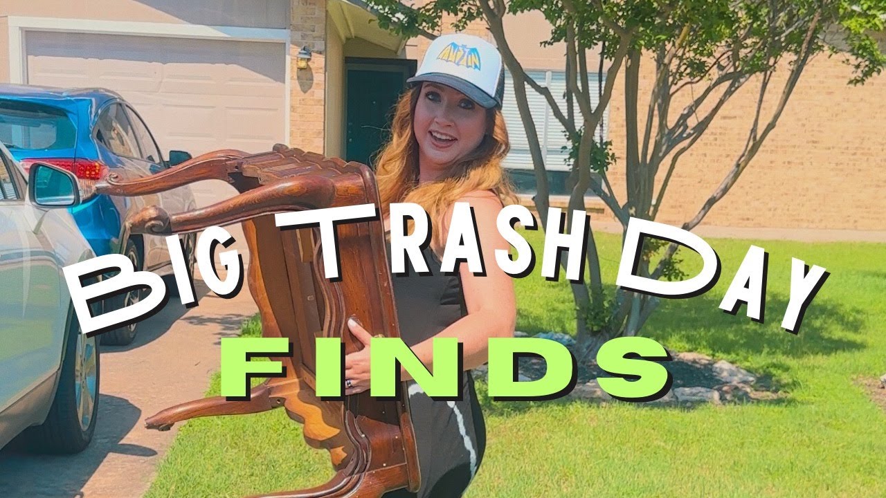My Epic Trash Day Haul: Turning Junk into Gold! - YouTube