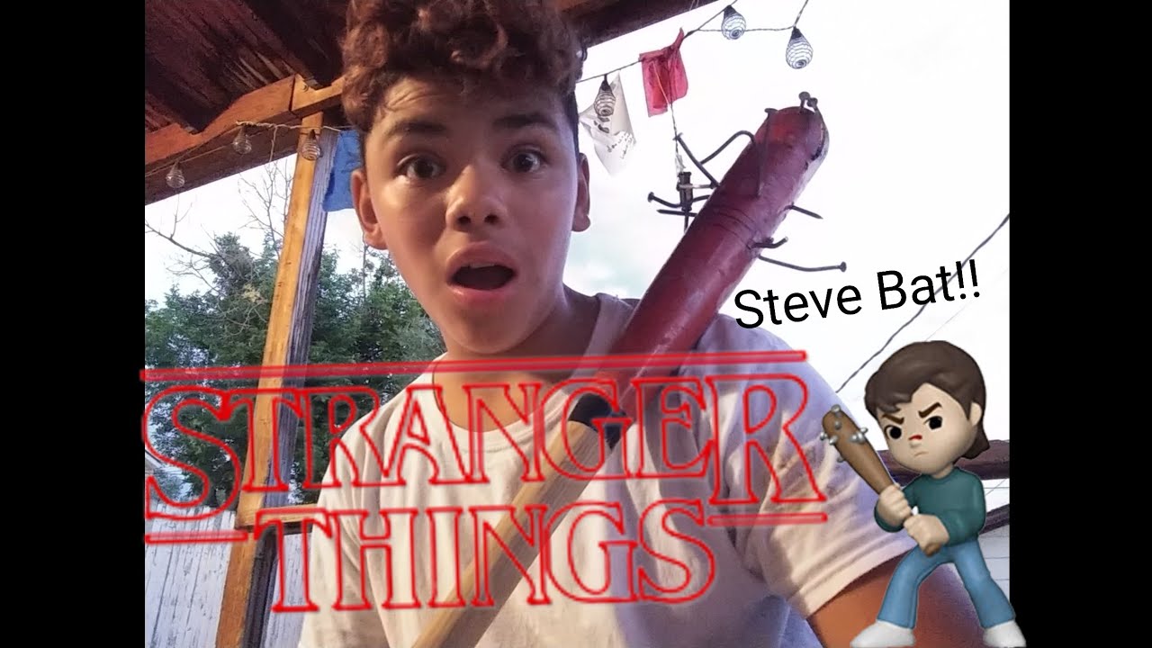 Strangers Things Steve Bat Prop! - YouTube
