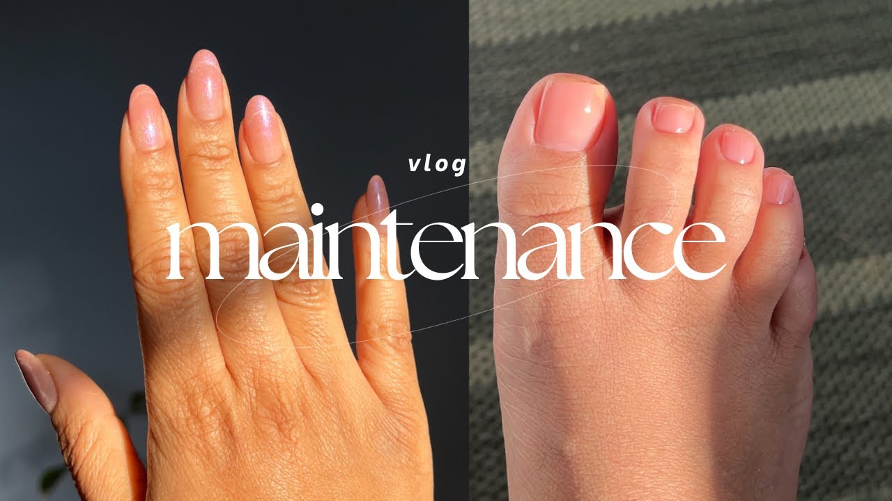 MAINTENANCE VLOG | how to mix your own custom polish colors, pedicure ...