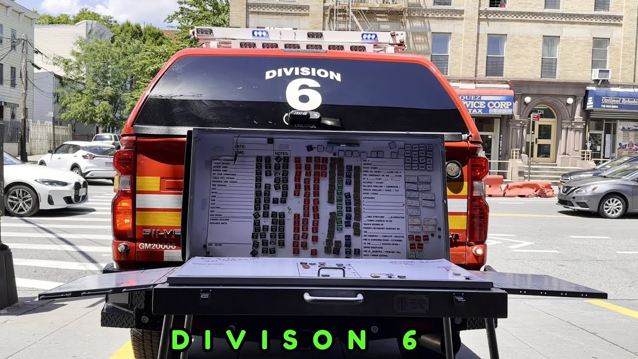 🌟 FLEET FRIDAY 🌟 FDNY DIVISION CHIEF 6 ~ COMMAND BOARD DEMO - YouTube